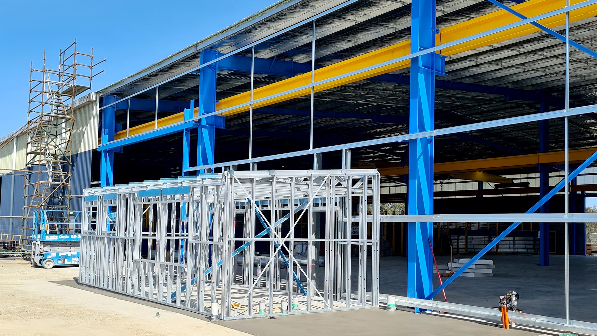 New warehouse extension revealed! - BlueScope Distribution